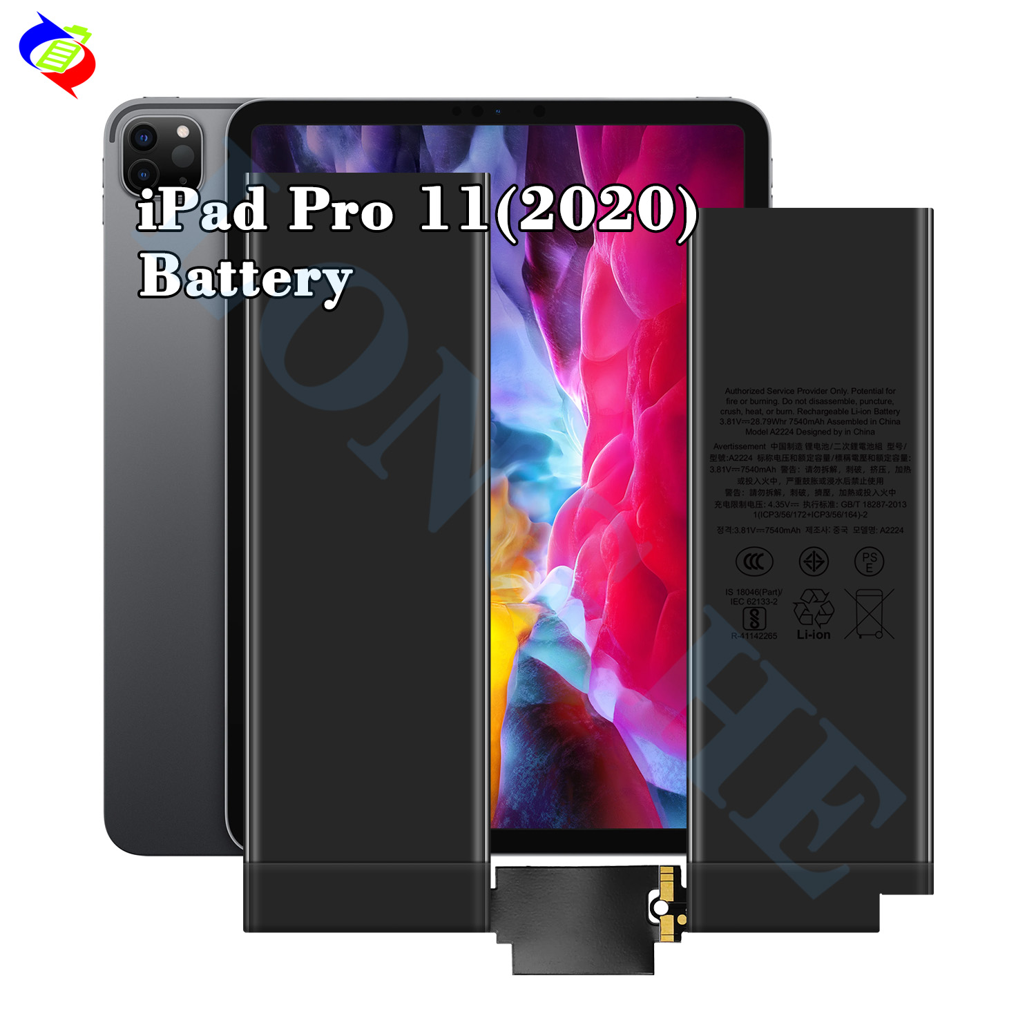 OEM Pad Battery A2042 for iPad Pro11 - High-Quality Lithium ion ...