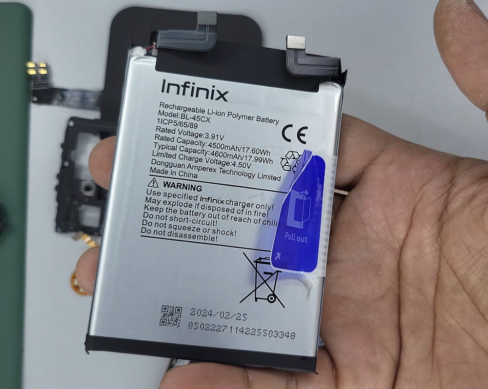 Infinix BL-45CX battery, Infinix Note 40 Pro+ - www.longhehui.com